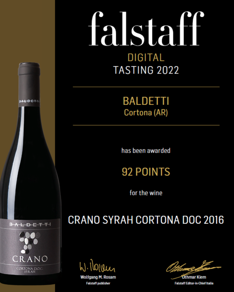 Riconoscimenti - Vini di Toscana Baldetti